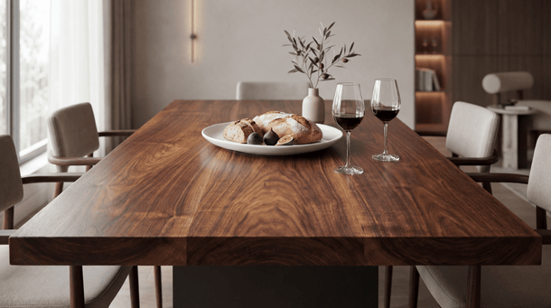 Walnut Tabletop | Custom Face Grain Wood Top NY – Hardtwood Custom ...