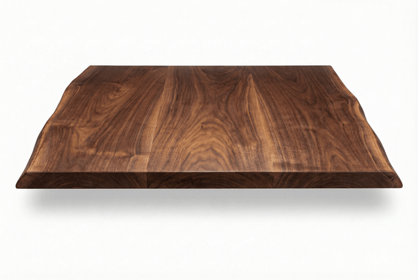 Walnut Live Edge Tabletop | Custom Wood Tabletop NY – Hardtwood Custom ...