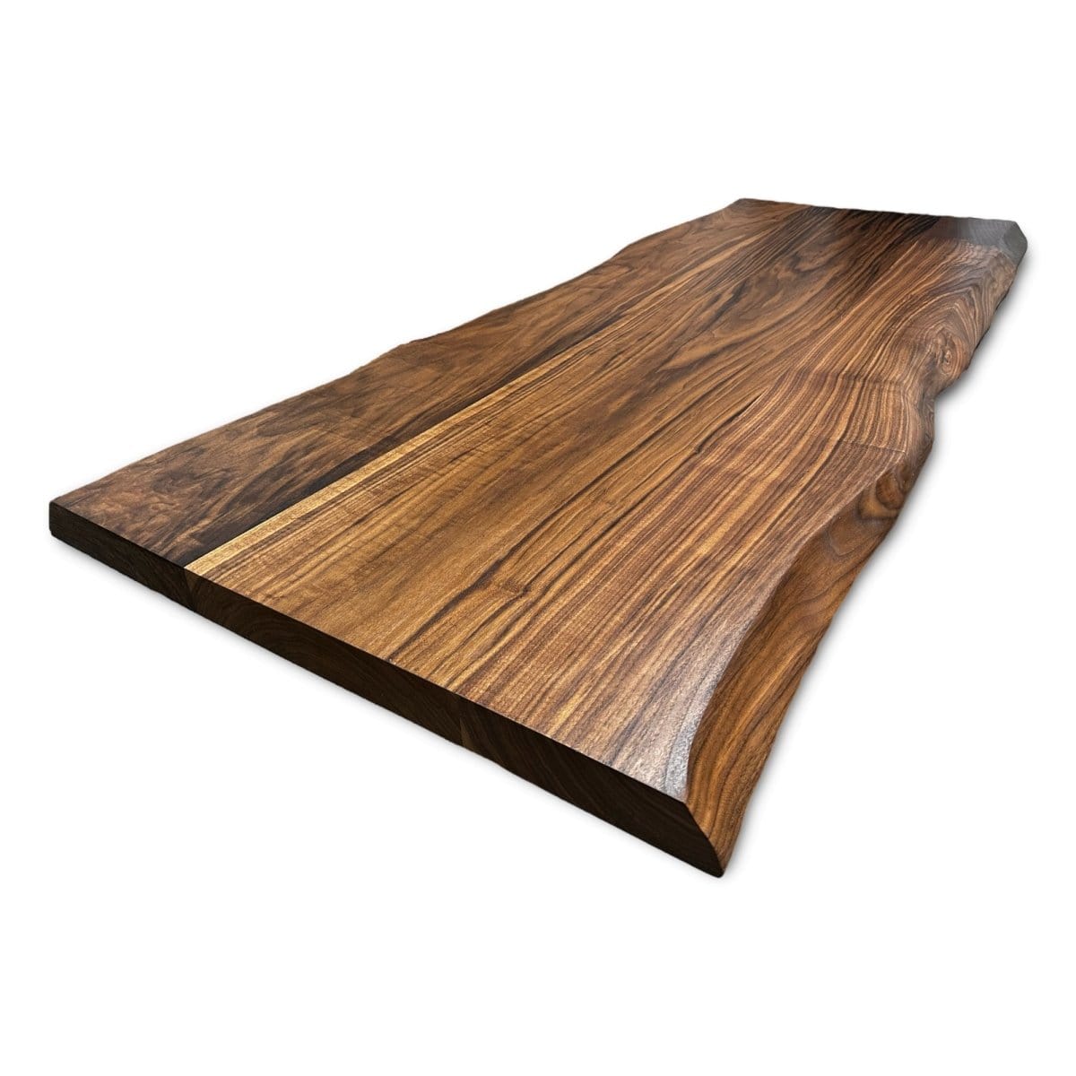 Walnut Live Edge Dining Table – Handcrafted Solid Wood – Hardtwood ...